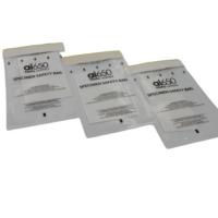 China 95kPa Clear/White Pressure-sensitive Adhesive Specimen Transport Bag for sale