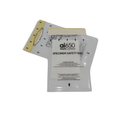 China High Tear Resistance 95kPa Biohazard Bag Leakproof And 50μM Thickness for sale