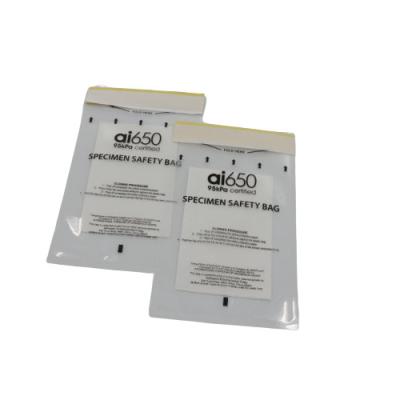 China 50μM Thickness PE 95kPa Biohazard Bag With Pressure Resistance 95kPa for sale