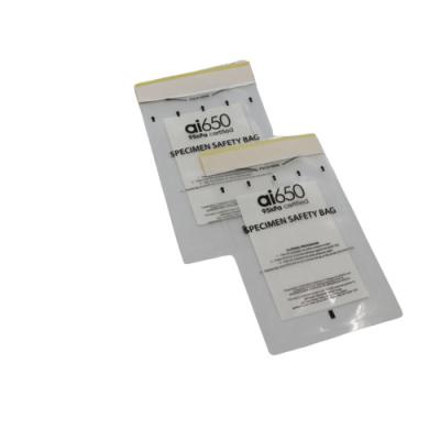 China PE Carton Packaging 95kPa Biohazard Bag And Printing Biohazard Symbol for sale