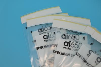 China Medical Use 95kPa Specimen Transport Bag With Pressure Range Of 95kPa for sale