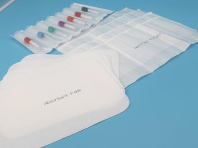 China 7 Slotted Absorbent Pocket Sleeve Gamma Radiation Sterilized For Medical Lab Supplies for sale