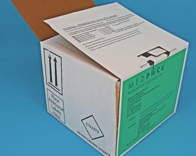China Secure Closure 95kPa Specimen Transport Bag 168mm X 283mm Gamma Radiation Sterilized for sale