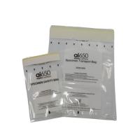 China AIC 2mil Thick LDPE Poly Medical Specimen Transfer Sample Bags For Labs Three Wall Biohazard Specimen Sample Bags for sale