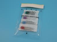 China AI650 95kpa Clear Biohazard Specimen Medical Transportation Bag With Pocket for sale