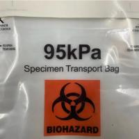 China Customized Biohazard Specimen Zip Lock Bag Resealable Specimen Bag For Laboratory for sale