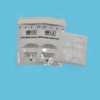 China 95kpa Specimen Transport Bag With Document Pouch Size 175x275mm&S168283 for sale