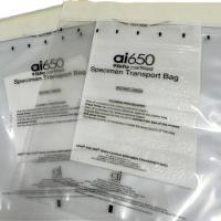 China 400pcs 95kPa 15*24cm Clear Specimen Bag Biological CRO Supplies Refrigerated Box For Air Transport Packaging With Inside Paperwork Pouch for sale