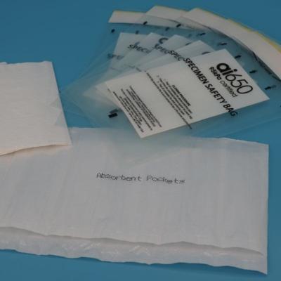 China PI 650 95kPa Biological Specimen Transport Bag Disposable Lab for sale