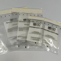 China Biohazards High-Altitude Transport Collect Specimen Great Self-Adhesion 95kpa Specimen Bag for sale