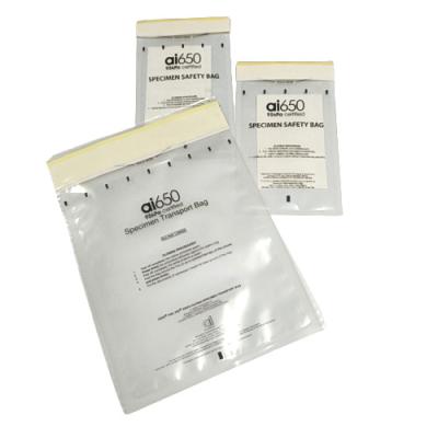 China 95kPa Specimen Bag Durable Leak-Proof Medical Sample Collection Bags For Safe Transport for sale