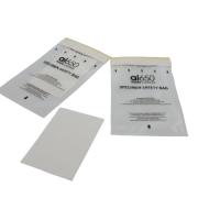 China PE Material Plastic Medical Disposable Biohazard Specimen Retrieval Transport Bags With Pocket for sale