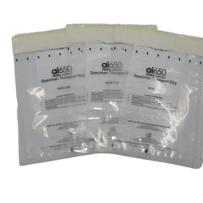 China UN3373 Safety Packaging Bag 95 Kpa Biohazard Bag 3 Layers 4layers Self Adhesive Specimen Transport Bags Medical for sale