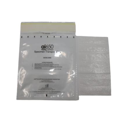 China 95kpa Medical Use Ziplock Specimen Kangaroo Bags With Extra Pocket Pouch for sale
