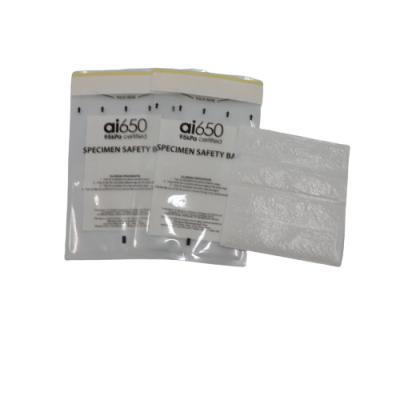 China Transparent Biohazard Specimen Medical Waste Transportation Bag for sale