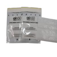 China Biohazard Bags Specimen Transport Bag With Super Absorbent Pads, Medical Grade 3 Walls With Documents Pocket for sale