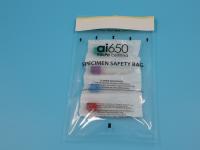 China Biodegradable Medical Transport Biohazard 95kpa Specimen Bag Lab Sample Biological Ziplock Bag for sale