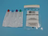 China Ziplock Lab Zipper Bio Hazard Biohazard Specimen Transport Poly Specimen Bag for sale
