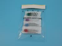 China Ziplock Lab Zipper Bio Hazard Biohazard Specimen Transport Poly Specimen Bag Transport Bag for sale