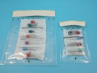 China Plastic Ldpe Ziplock 95kpa Specimen Transport Bag Three Layer Kangaroo Dental Bag Transparent Customized Gravure Printing Feed for sale