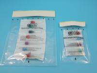 China Custom Resealable Laboratory 95Kpa Transport Ziplock Plastic Biohazard Specimen Bag for sale