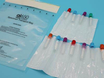 China UN3373 Certified AI 650 Sample Bags For Medical Lab Specimen Transportation for sale