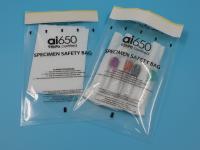 China 95kPa Medical-Grade Specimen Transport Bags Triple-Sealed, Leakproof 168mm x 283mm for sale