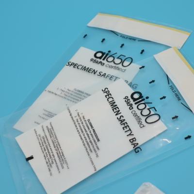 China AI650 95kPa Biohazard Transport Bags 330mm x 170mm OEM for sale