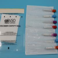 China Biohazard Specimen Transport Bags With Absorbent Material For Medical Samples for sale