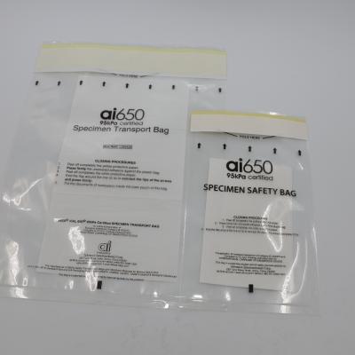 China AI650 95KPA Biohazard Bags Absorbent Pouches Supplier for sale