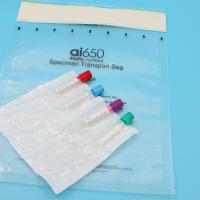 China Absorbent Tubes Sleeves And Sheets For Secure Lab Sample Handling With Specimen Bags for sale