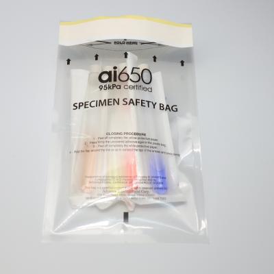 China Secure Medical Sample Transport Containers 95kPa Specimen Bags And Lab Transport Coolers for sale