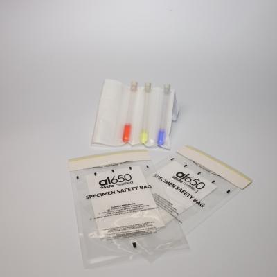 China Specimen Transport Bag With Absorbent Pockets - Medical-Grade, 7-Slot Organizer Sleeve For Safe Sample Collection for sale