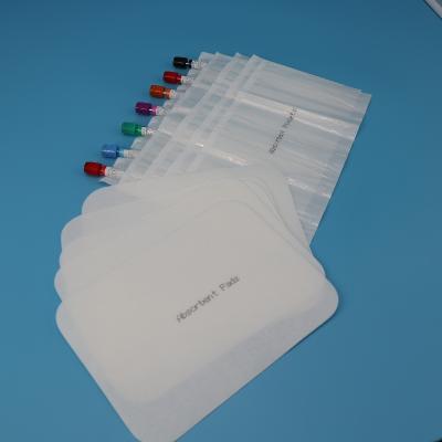 China Specimen Transportation Absorbent Pocket Sleeve 4 Slotted Disposable Medical Laboratory Use for sale