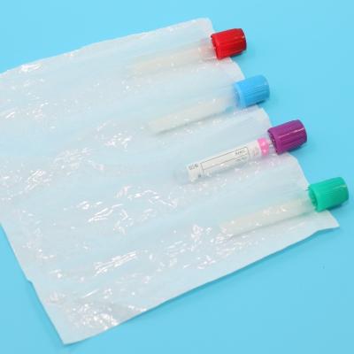 China AI650 Series High Absorbency Disposable Specimen Tube Absorbent Pocket 4/7 Slotted Medical Laboratory Pouch For Safe Biohazard Transport for sale
