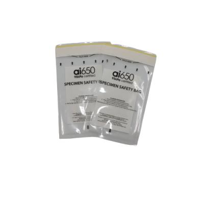 China Leak-Proof 95kPa Biohazard Bag Multi-Slot Absorbent Sleeve Specimen Transport Kit For Water Quality & Clinical Labs for sale