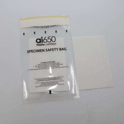 China 4-Slot / 7-Slot Absorbent Sleeve With 95kPa Biohazard Bag Cross-Contamination Protection For Water Testing Laboratories for sale