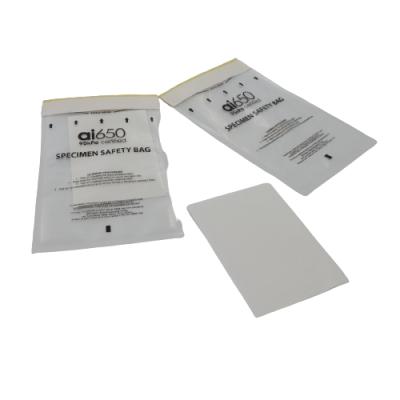 China 95kPa Specimen Transport Bag UN3373 Biological Specimen Transport Bag For Lab Use for sale