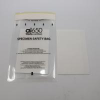China Medical Specimen Bag Specimen Transport Bag Specimentransport Bag, Zip Lock Biohazard Specimen Transport Bags Plastic Zipper Bag For Hospital Waste & Lab Use for sale