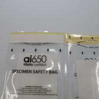 China 95kpa Specimen Bag Medical Specimen Bag Specimen Transport Bag Zipper Bag for sale