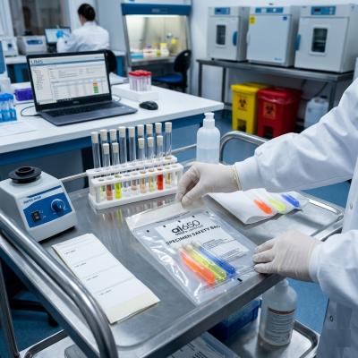 China Complete Specimen Collection And Transport Kits Supplies For Hospitals And Clinics for sale