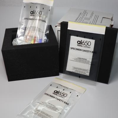 China Disposable Specimen Bag – 95kpa Specimen Transport Bag, Biohazard Medical Transport Bag, Ideal Lab Specimen Bag For Clinics & Hospitals for sale