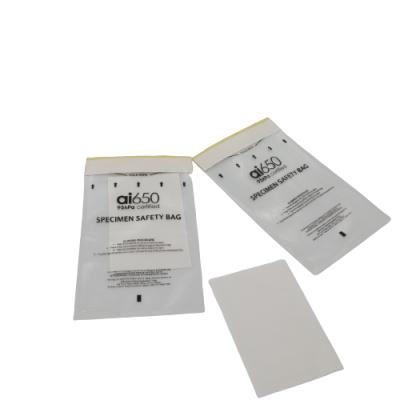 China Lab Specimen Bag & Medical Transport Bag – 95kPa Biohazard Specimen Transport Bag, Leak-Proof Specimen Bag With Tear-Resistant Design for sale