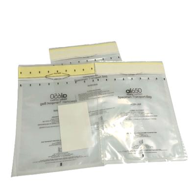 China Disposable Medical 7‑Slot Absorbent Pocket Sleeve For Blood, Urine & Stool Specimens for sale