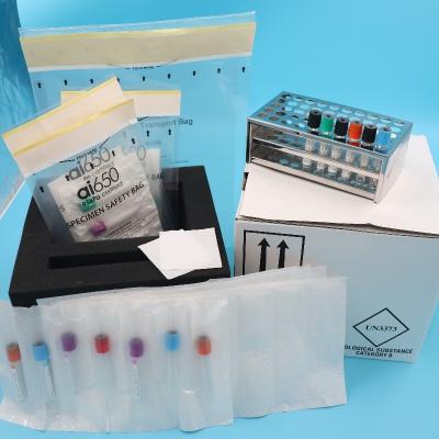 China Wholesale Price 95kPa Specimen Transport Bags UN3373 Compliant For French Medical Supply for sale