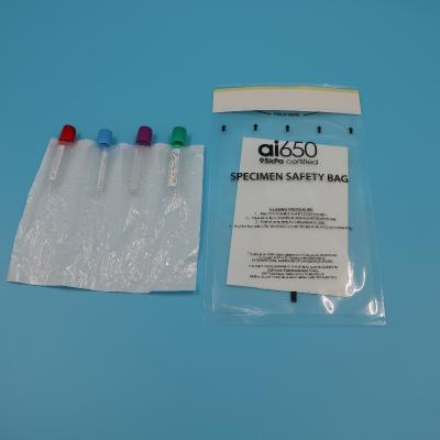 China 95kPa UN3373 Specimen Transport Bags OEM/ODM Manufacturer for sale
