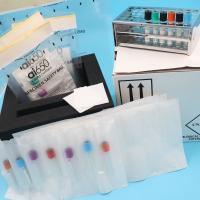 China Medical Slotted Absorbent Sleeves 4-Slot & 7-Slot Absorbent Pocket Sleeves For 95kPa Bags for sale