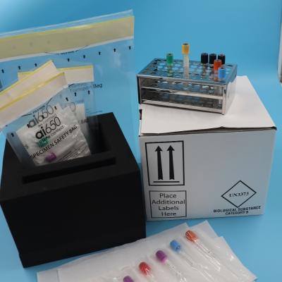 China Absorbent Specimen Tube Pouch For Medical Transport for sale