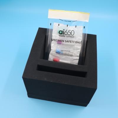China Qualified 95 KPa Bag Factory AI 650 Biohazard Specimen Bag & Custom Specimen Transport Bags for sale