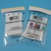 China Specimen Transport Bag Supplier Certified Biohazard Specimen Bag Factory For IATA Specimen Bags for sale